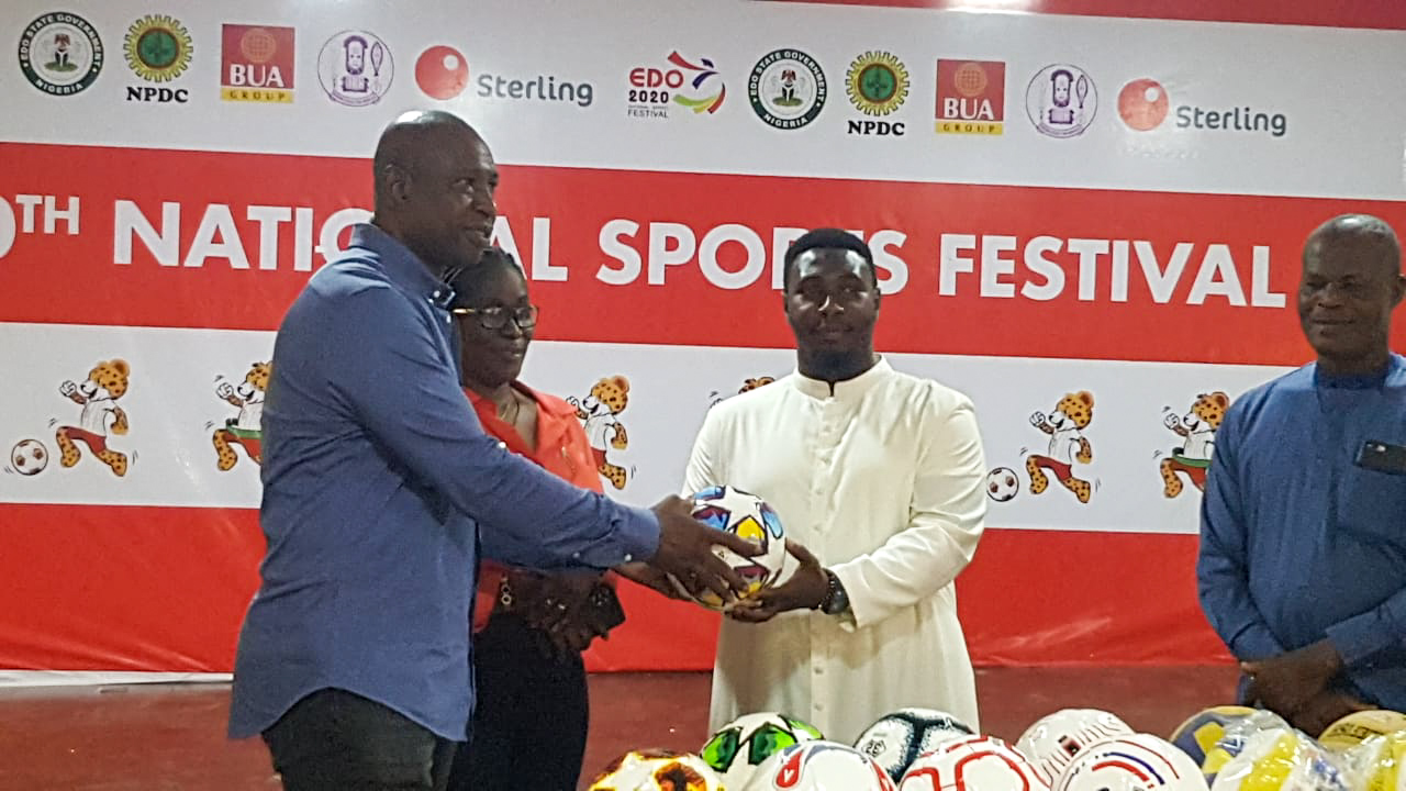 Edo Sports Donates Sport Equipment To Evboesi Catholic Church ...